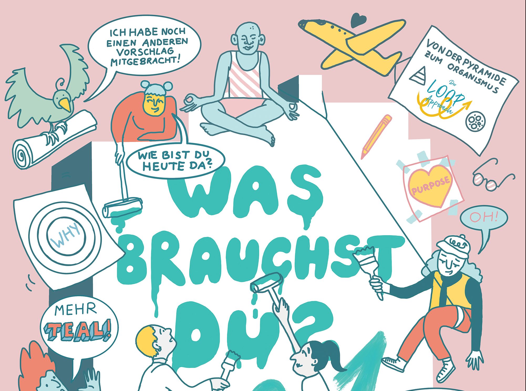 Poster-Der Loop Approach – Burcu Türker